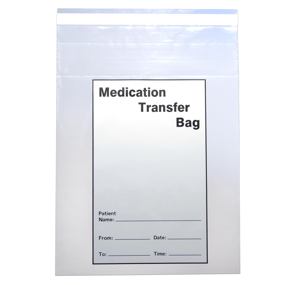8" x 10" 2 mil Medication Transfer Bag - Tamper-Evident, 1000/CS | LK ...