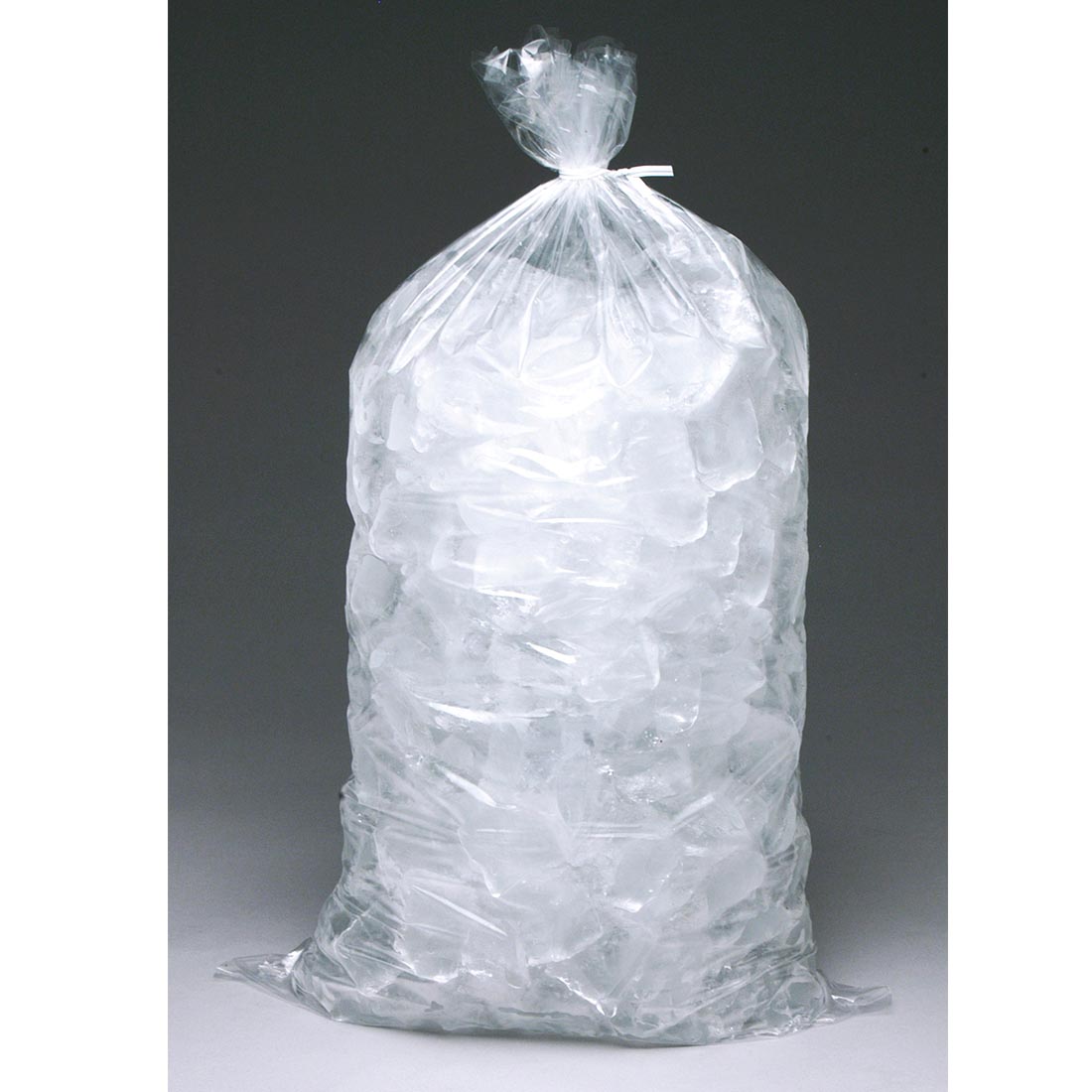 9" x 18" 1.2 mil Plain Metallocene Ice Bag -- 5 lb., 1000/CS | LK Packaging