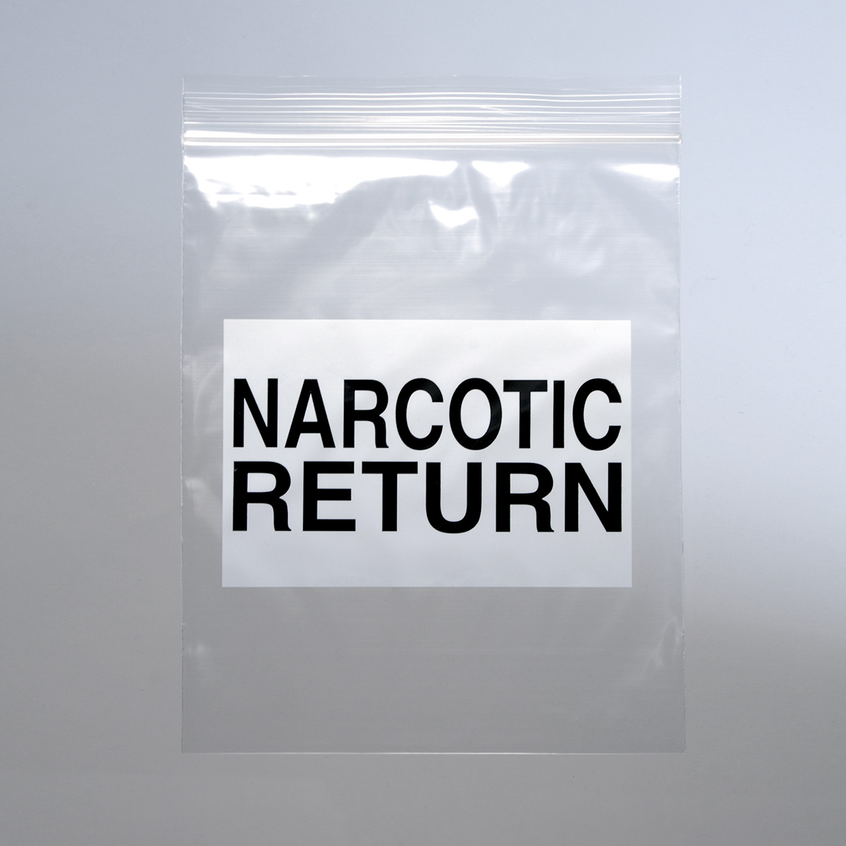 6.5" x 8" 2 mil Narcotic Return Bag - Zipper Reclosable, 1000/CS | LK ...