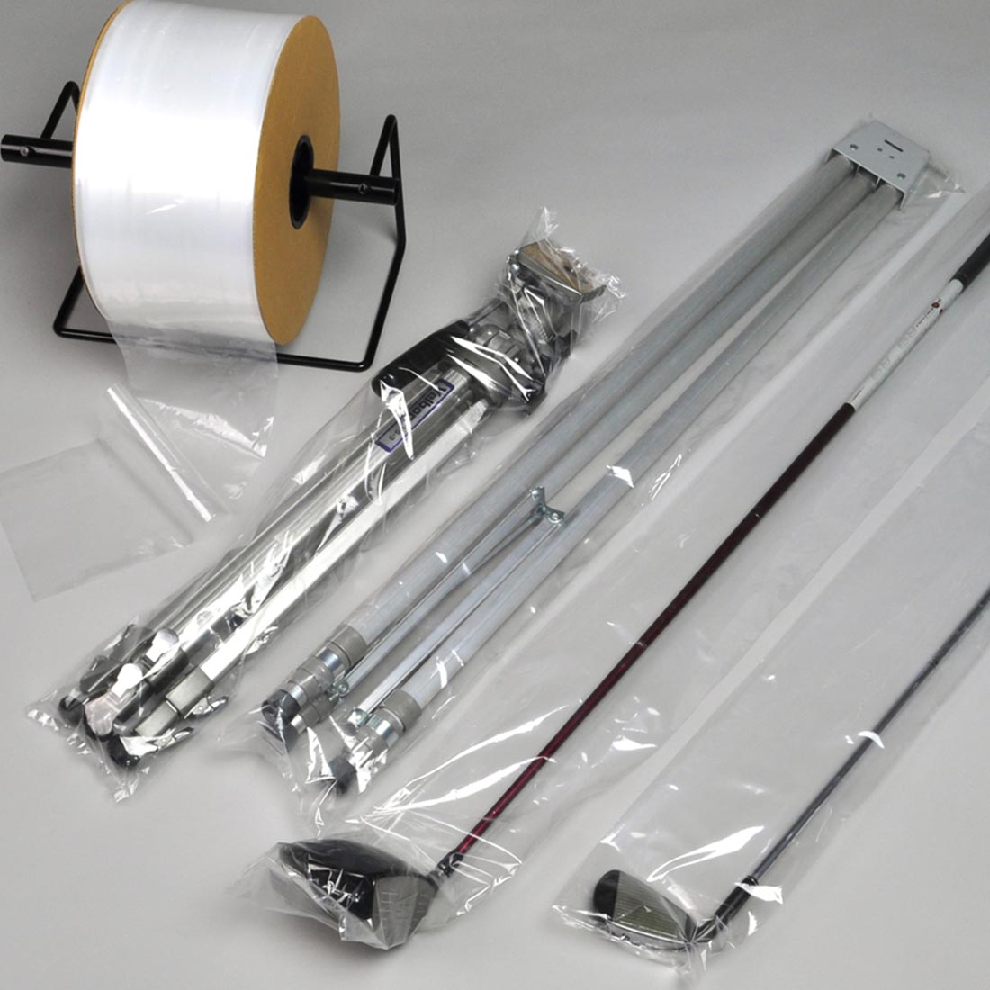 6" x 1075' 4 mil 6" LDPE Poly Tubing, 1/RL | LK Packaging