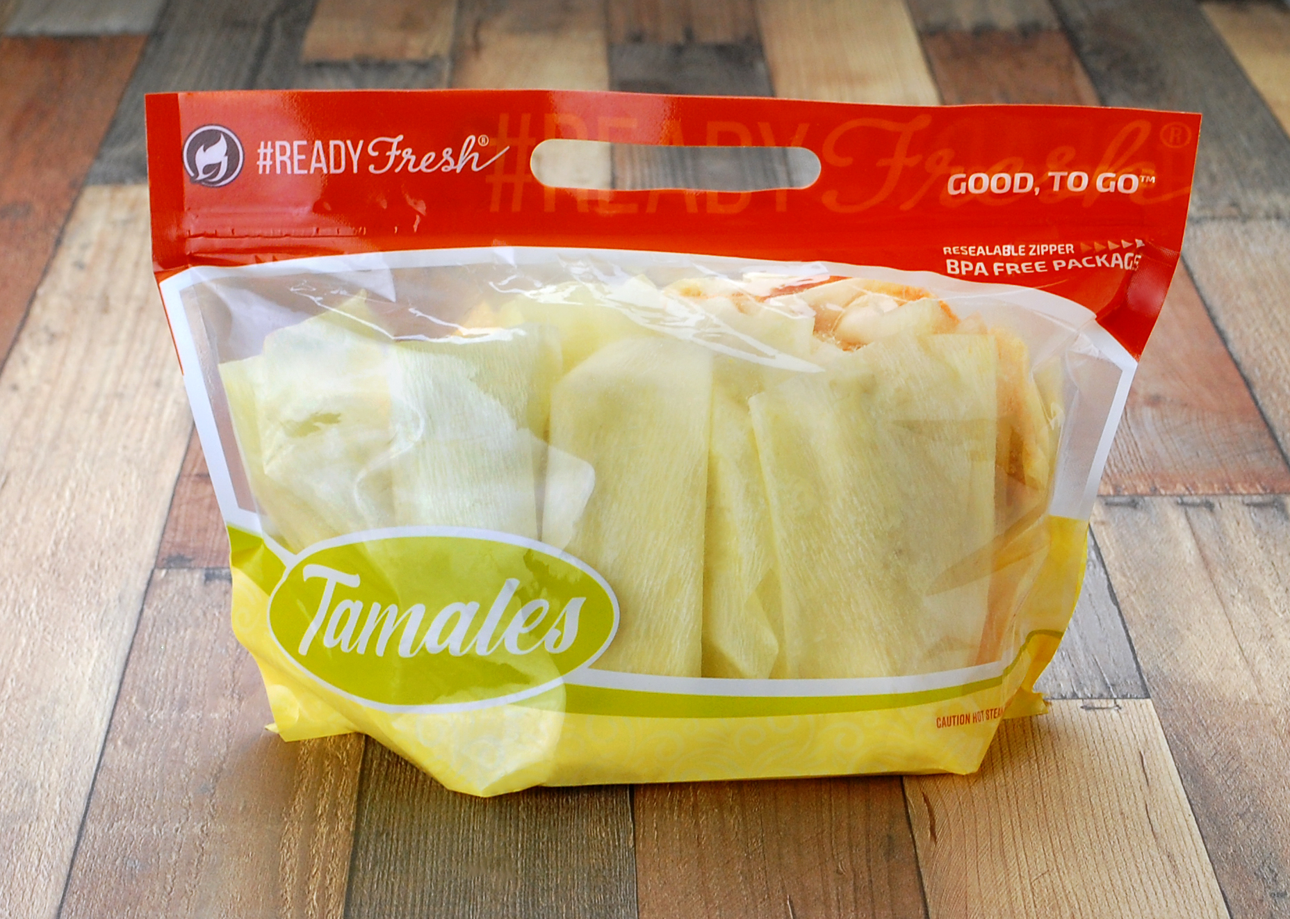 12 x 8.25 + 5.5 BG inch, 2.75 mil, #ReadyFresh "Tamales" Pouch, 250/CS ...